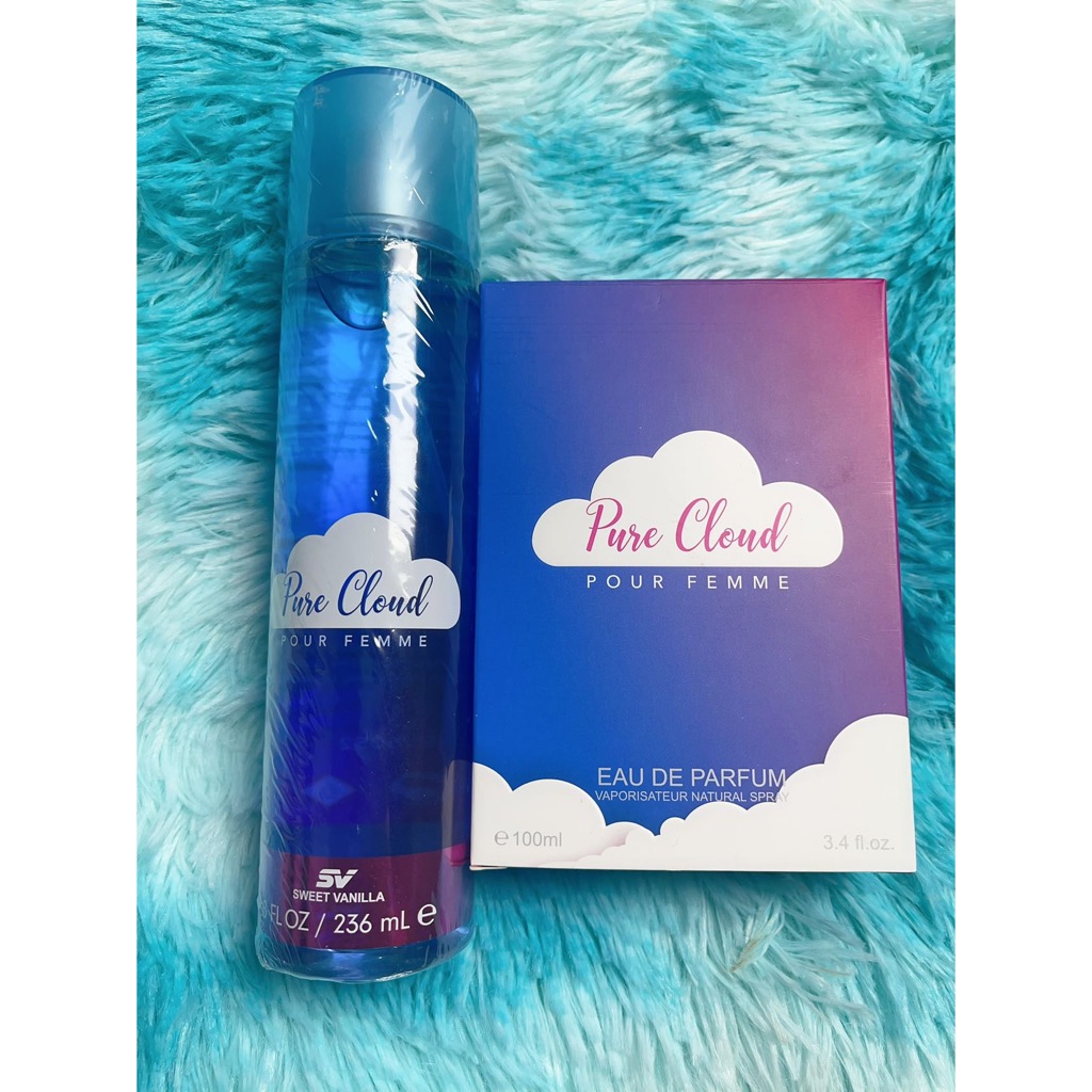 Sweet Vanilla Pure Cloud Perfume For Women Long Lasting 236ml & 100ML ...