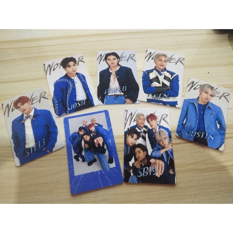 MAHALIMA GLITTERED WONDER PHOTOCARDS SET SB19 | Shopee Philippines