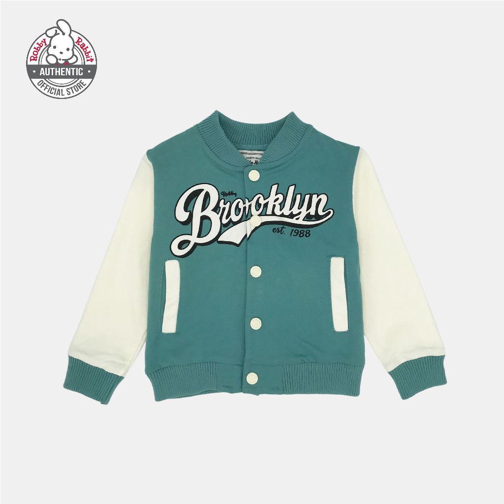 Robby Rabbit Brooklyn League Bomber Jacket | Shopee Philippines