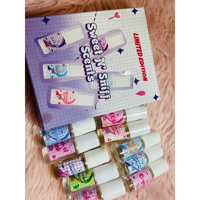 Mini Perfume Gift Set by Sweet N Sniff Scents x 10 5ml random scents ...