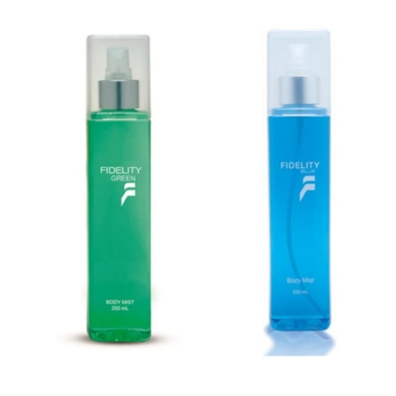 Tupperware FIDELITY Green or Blue Body Mist 250ml | Shopee Philippines