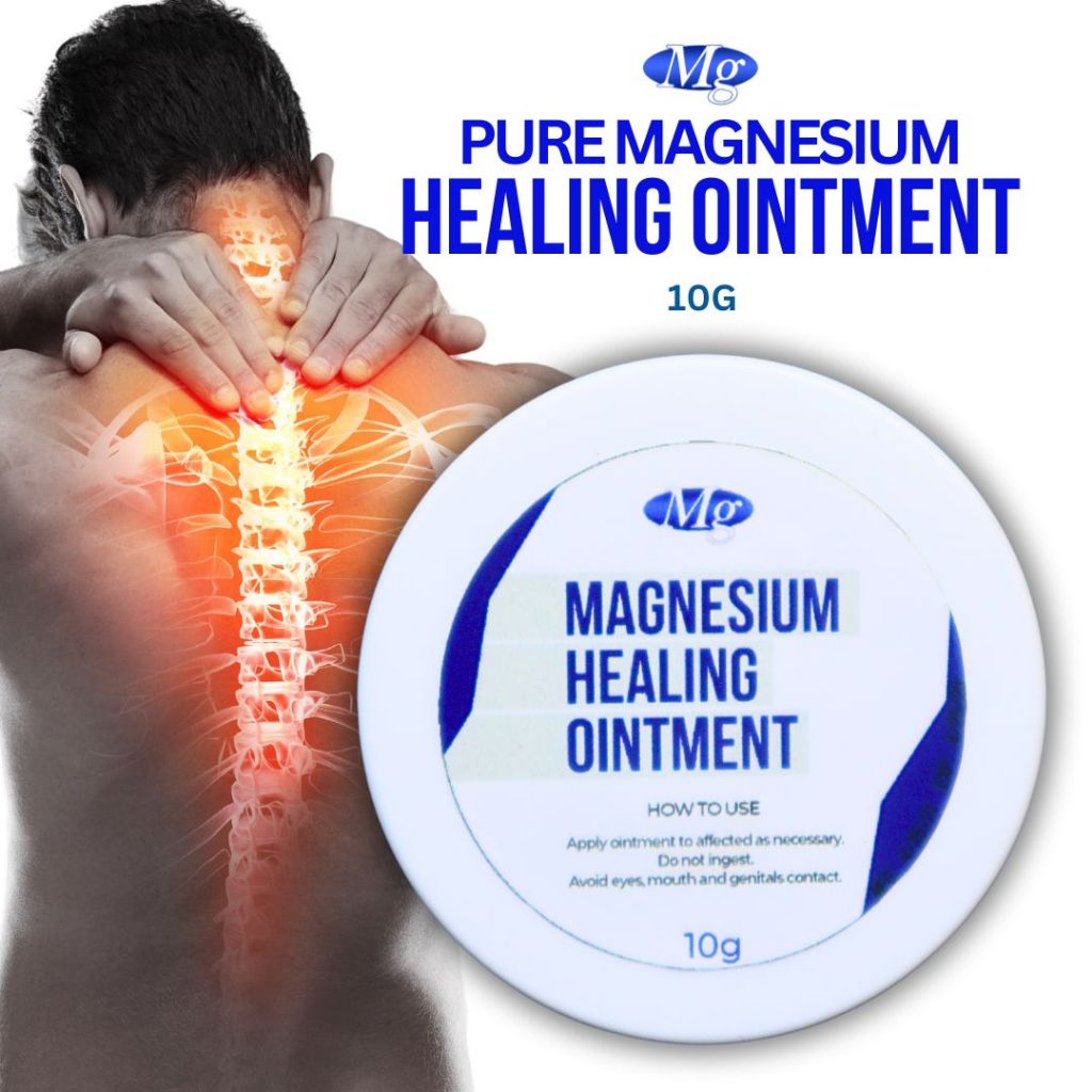 Pure Magnesium Healing Ointment 10g Headache Wounds Itch Pain Massage ...