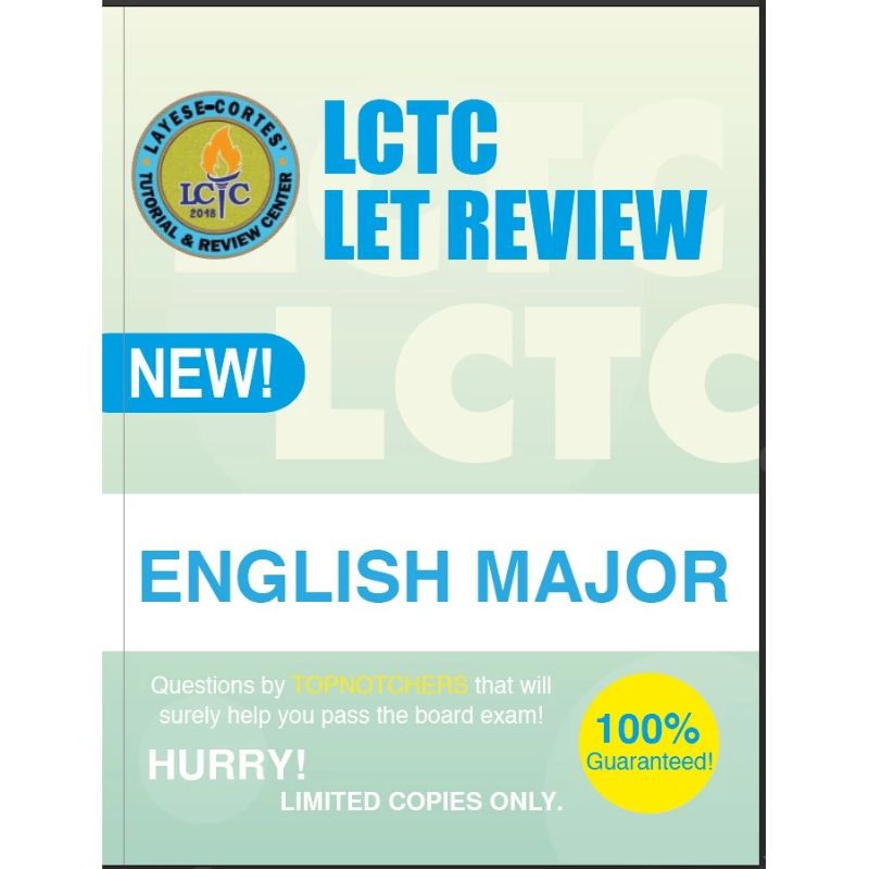 NEW AND IMPROVED ENGLISH MAJOR BOOK 2025 | Shopee Philippines