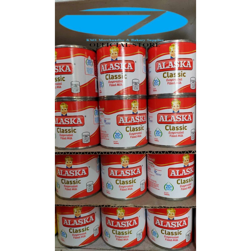 Alaska Classic Evaporated Filled Milk 140ml | Shopee Philippines