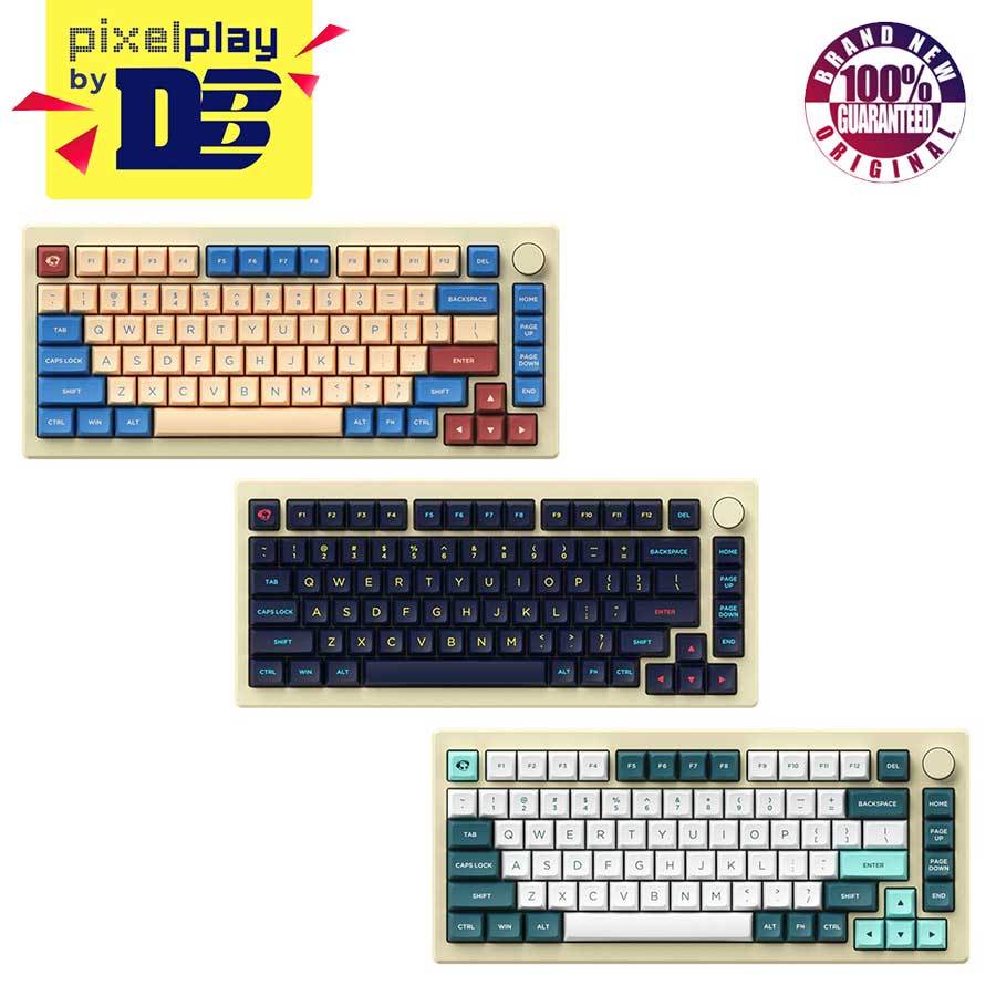 Akko MOD 007B HE DIY Kit With OSA Keycap Set 187-Key Cream White (Akko ...