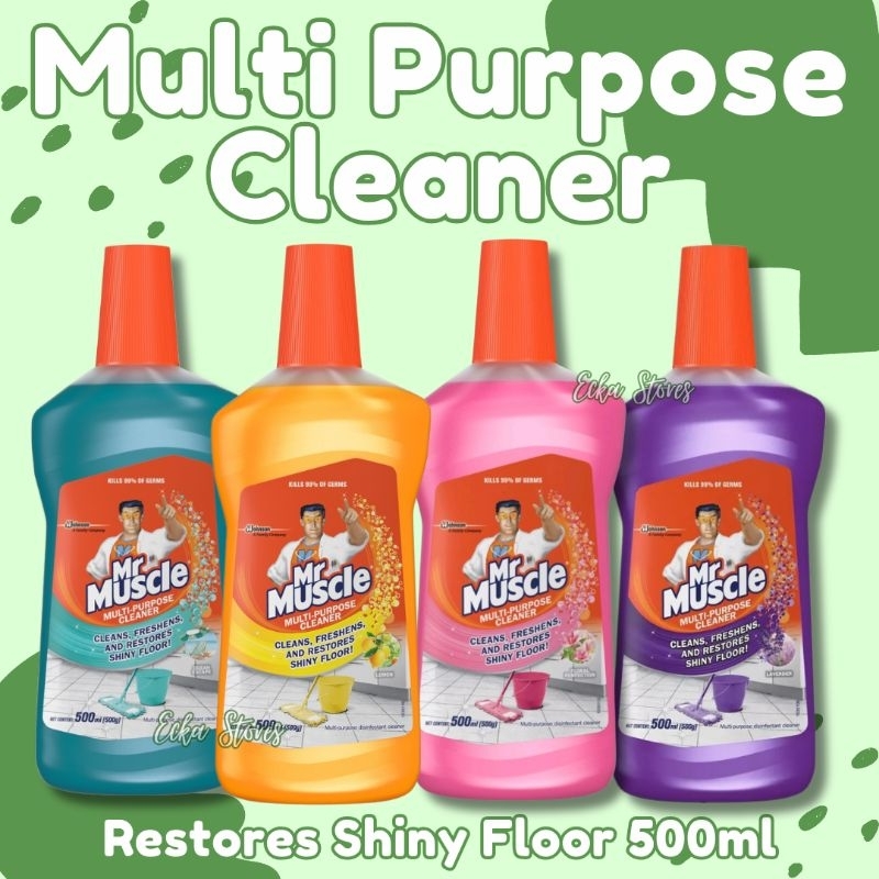 Mr,muscles Multi purpose Cleaner floor cleaner 500ml | Shopee Philippines