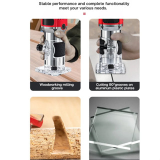 KEELAT 1200W Palm Wood Router Machine for Wood Trimmer Router Laminate ...