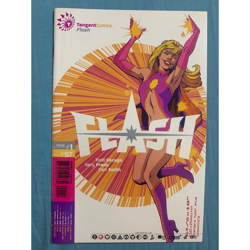 Tangent Comics Assorted DC Flash Green Lantern Aquaman Doom Patrol ...