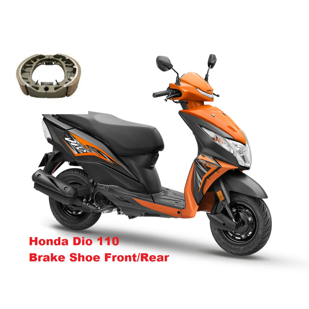 Brake Shoe for Honda Dio 110 2021 4-stroke front/rear | Shopee Philippines