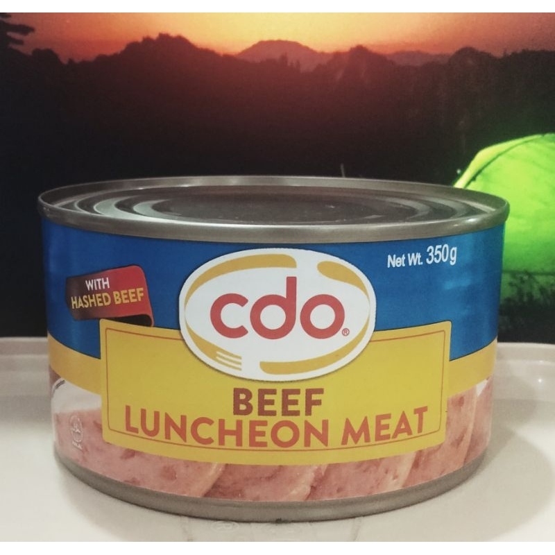 CDO BEEF LUNCHEON MEAT 350G | Shopee Philippines