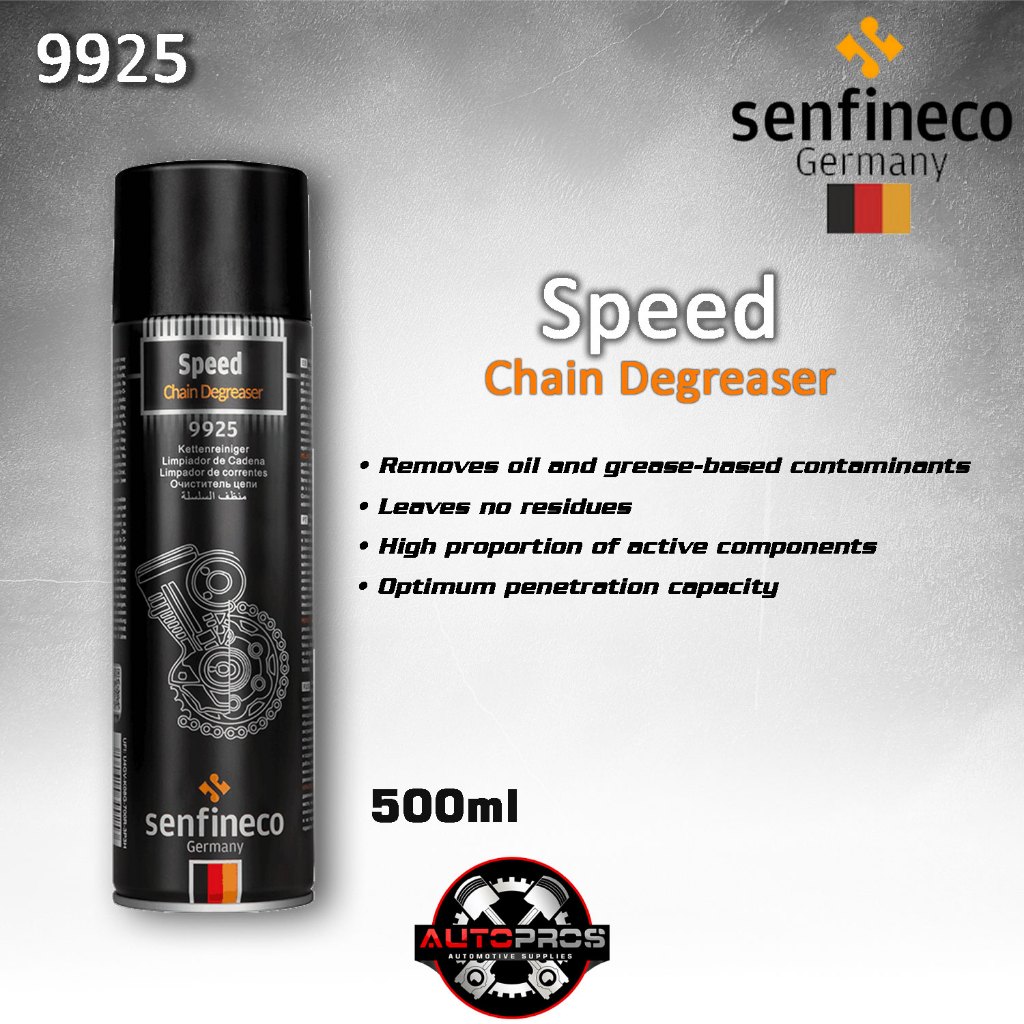 SENFINECO 9925 Speed Chain Degreaser 500ml | Shopee Philippines