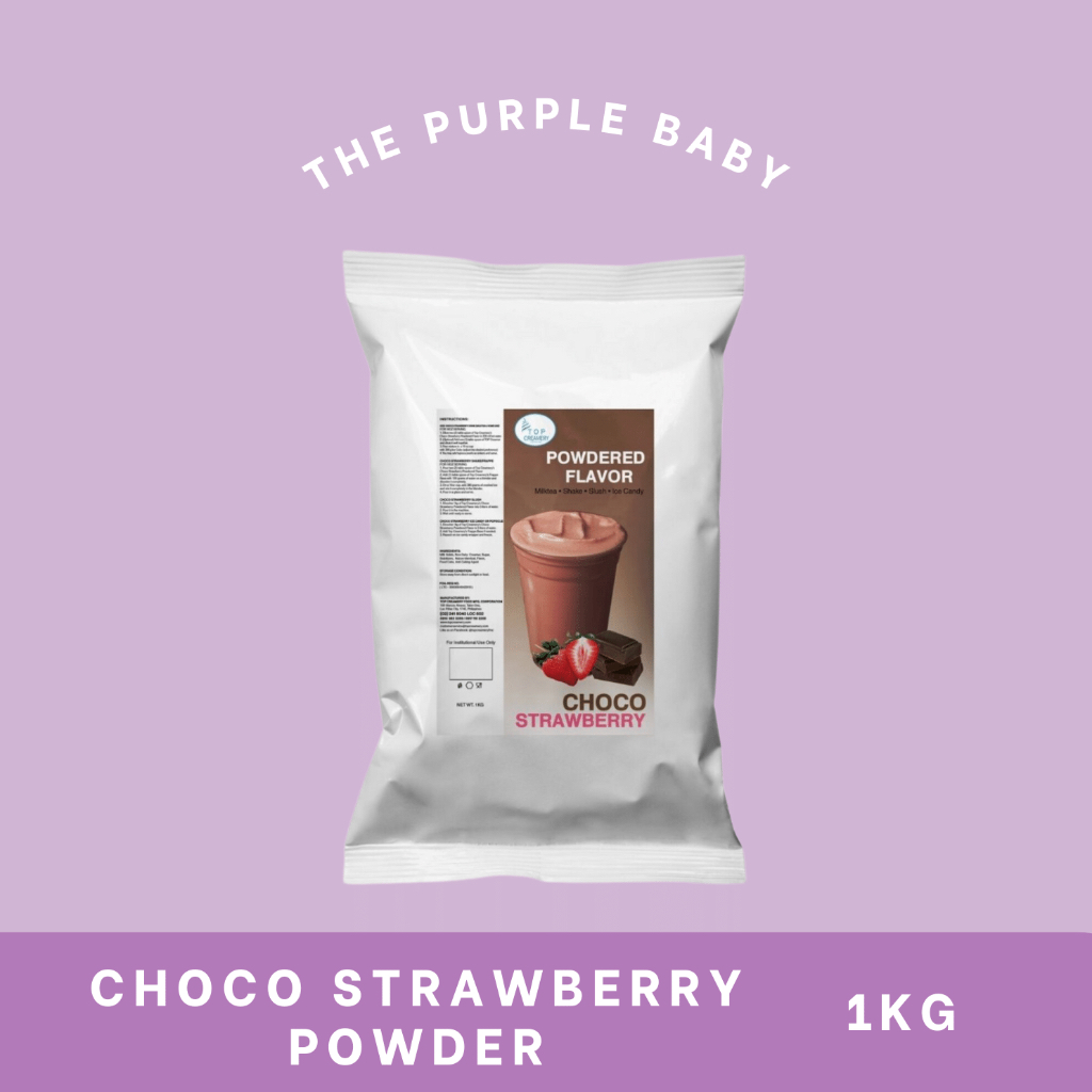 Top Creamery - Choco Strawberry Powder 1kg | Shopee Philippines