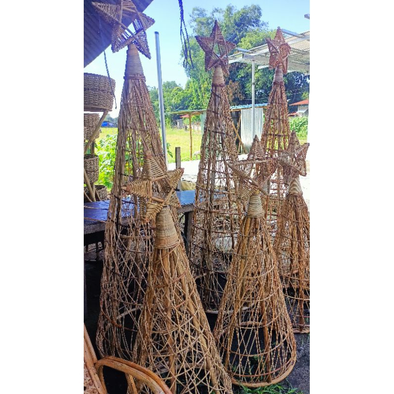 6ft Christmas tree/Rattan Christmas Tree | Shopee Philippines