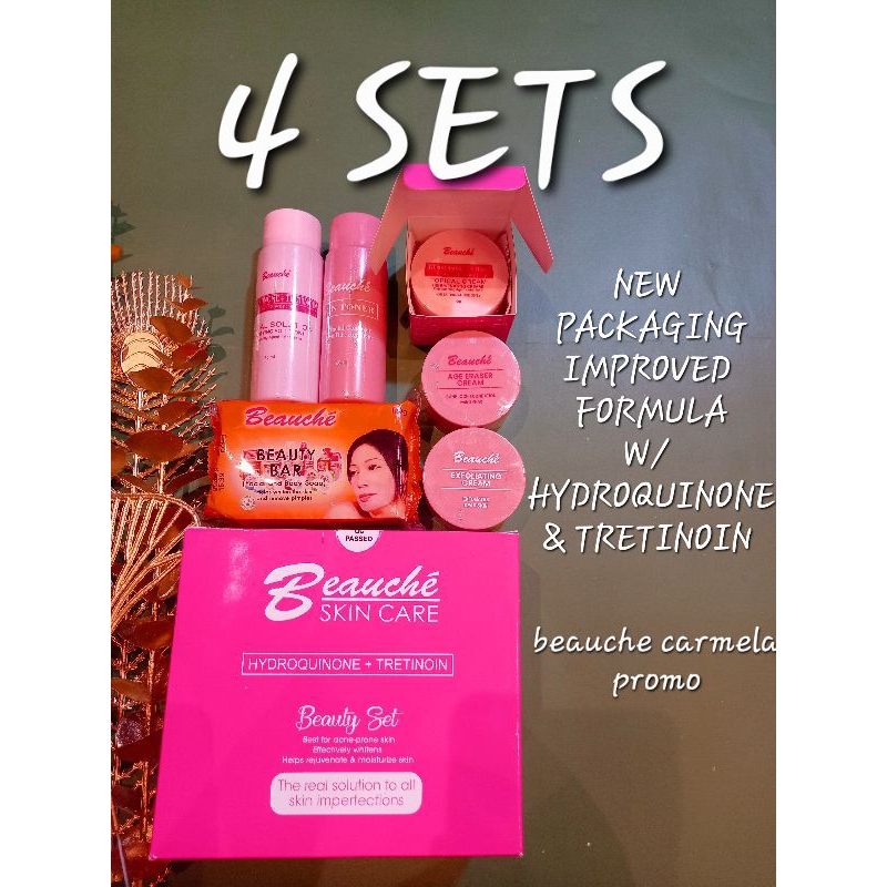4 SETS BEAUCHE BEAUTY SETS (6 PRODUCTS PER SET) | Shopee Philippines