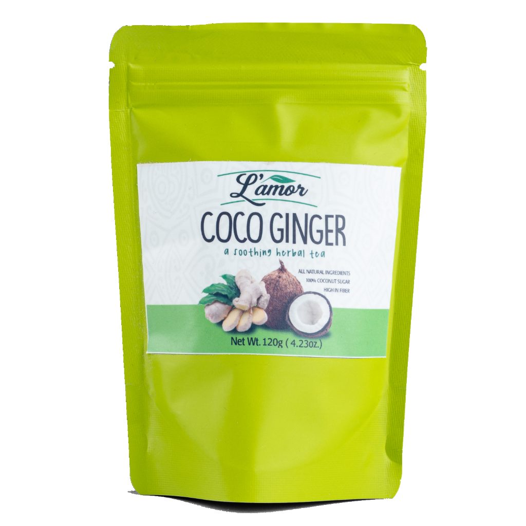 Salabat L'amor Coco Ginger Powder, 100g or 280g - Soothing, Pain ...