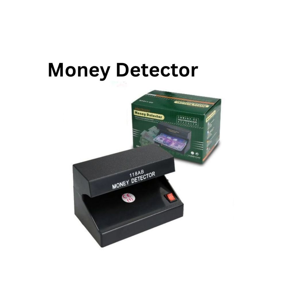 Electronic UV Light Money Detector Bill Currency Checker | Shopee ...
