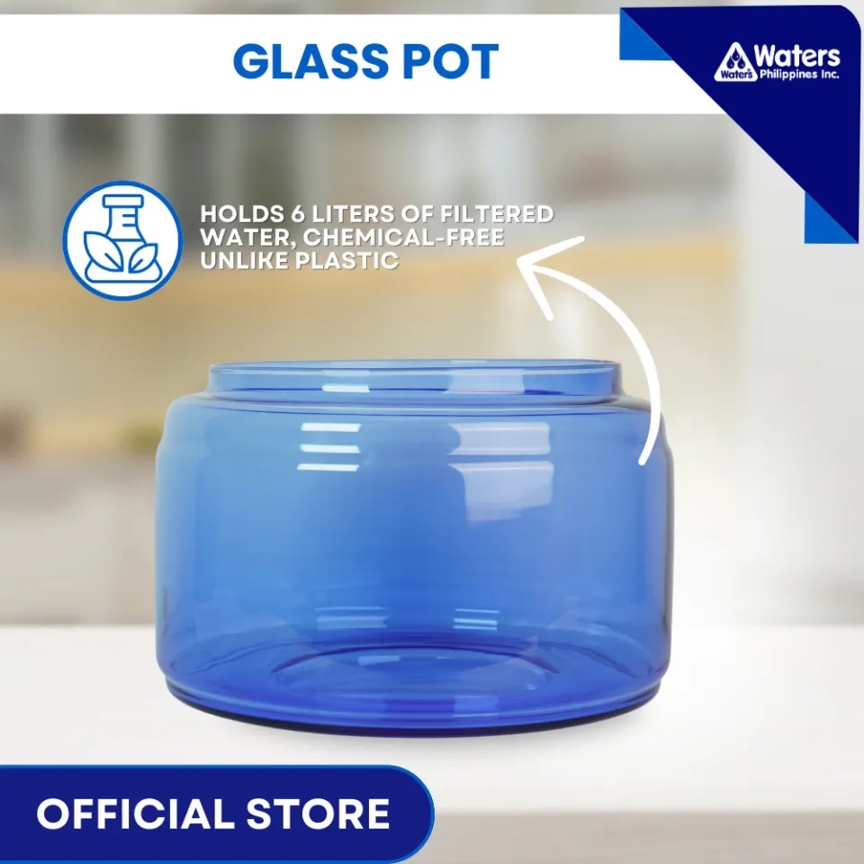 Waters Bio Mineral Pot 1000 / NOAH GLASS POT | Shopee Philippines