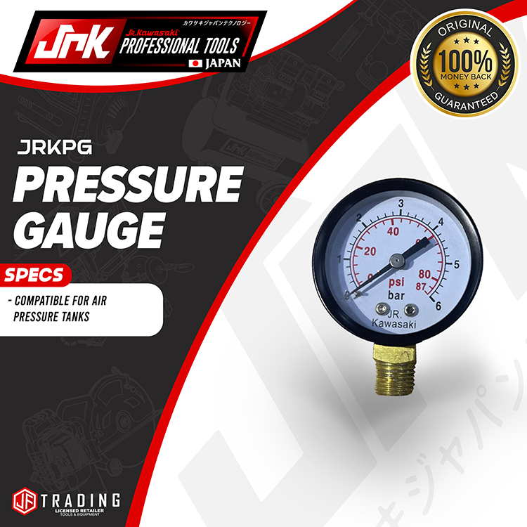 JR Kawasaki Pressure Gauge for Water Pumps / Water Tanks High Quality ...