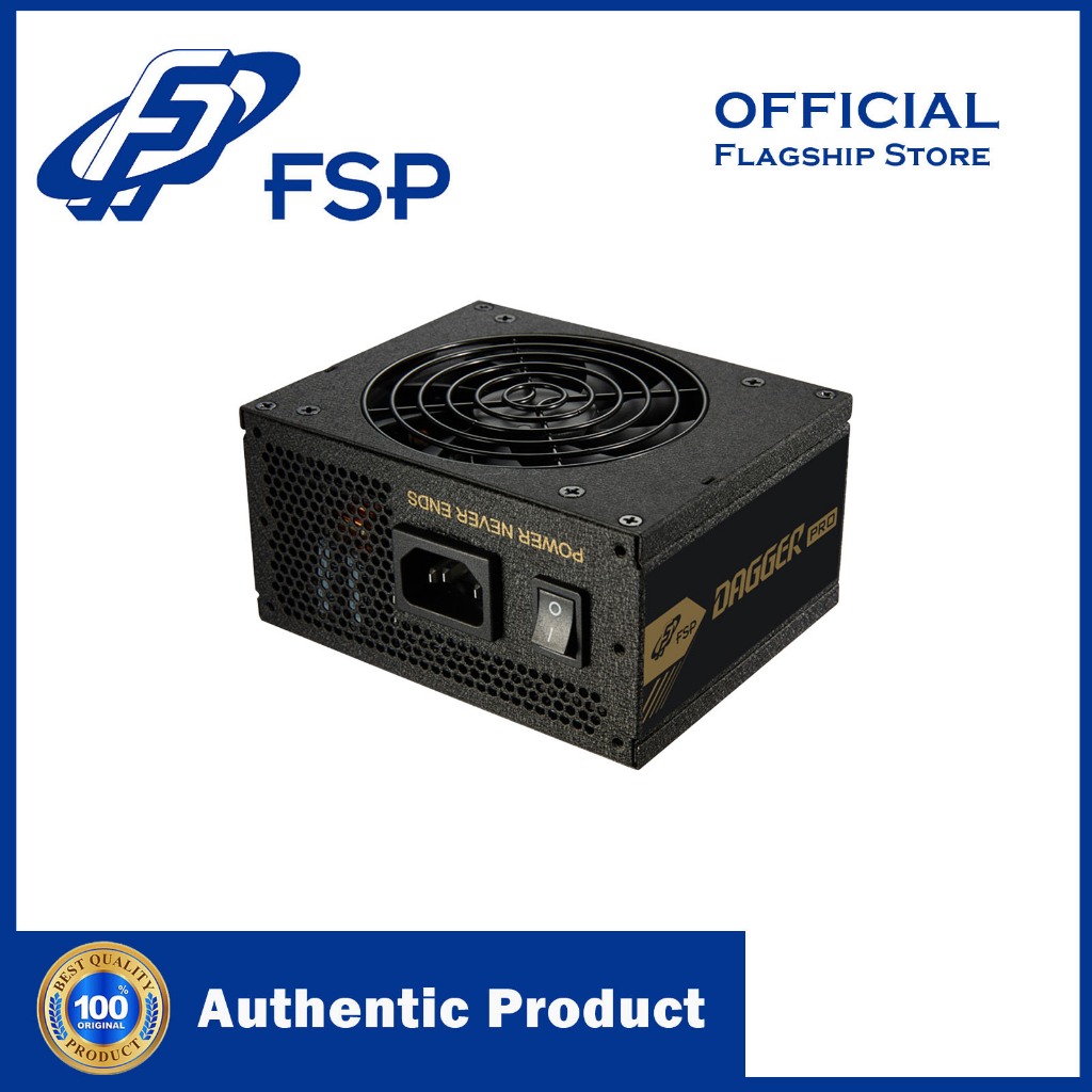 FSP DAGGER PRO GOLD SFX 650W 80+ FULL MODULAR SDA2-650 POWER SUPPLY ...