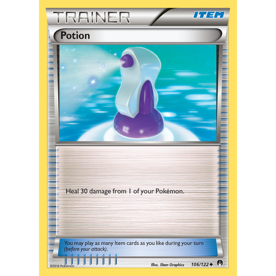 Pokemon TCG Potion 106/122 XY Breakpoint Trainer | Shopee Philippines
