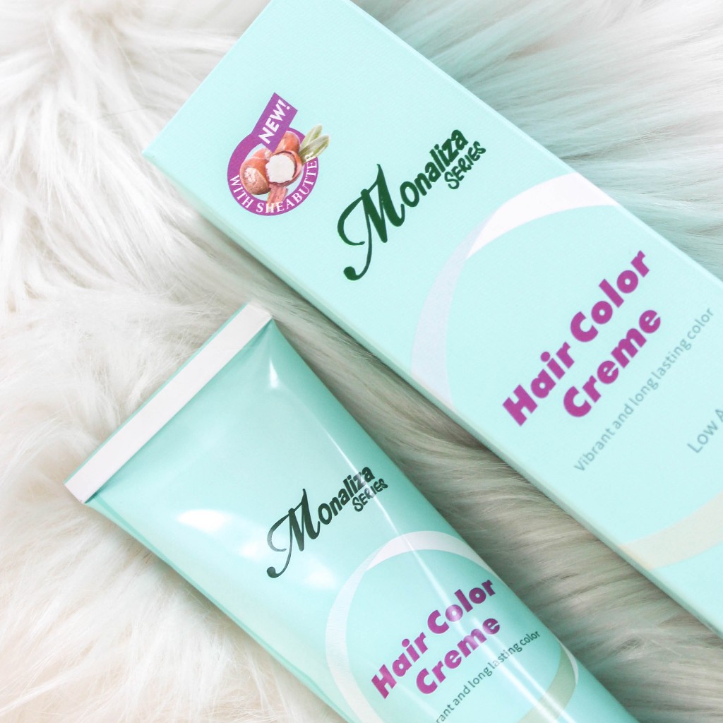 MONALIZA SERIES HAIR COLOR CREME LOW AMONIA 100 ML (2) | Shopee Philippines