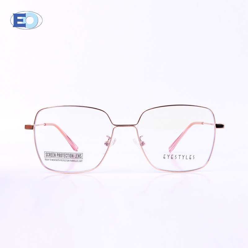 EO EYEST2238 Anti-Radiation Eyeglasses for Men and Women | Square Frame ...