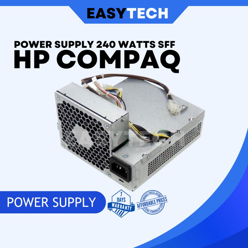 EASYTECH | HP Compaq 6000 6005 6200 6300 8000 8100 8200 8300 SFF PSU ...