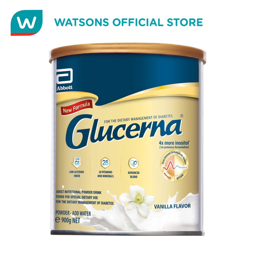 GLUCERNA Glucerna SR Triple Care Vanilla 900g | Shopee Philippines