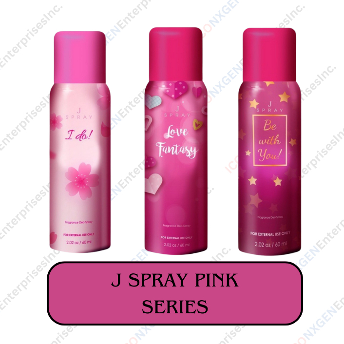 J SPRAY PINK SERIES 30ml or 60ml | Shopee Philippines
