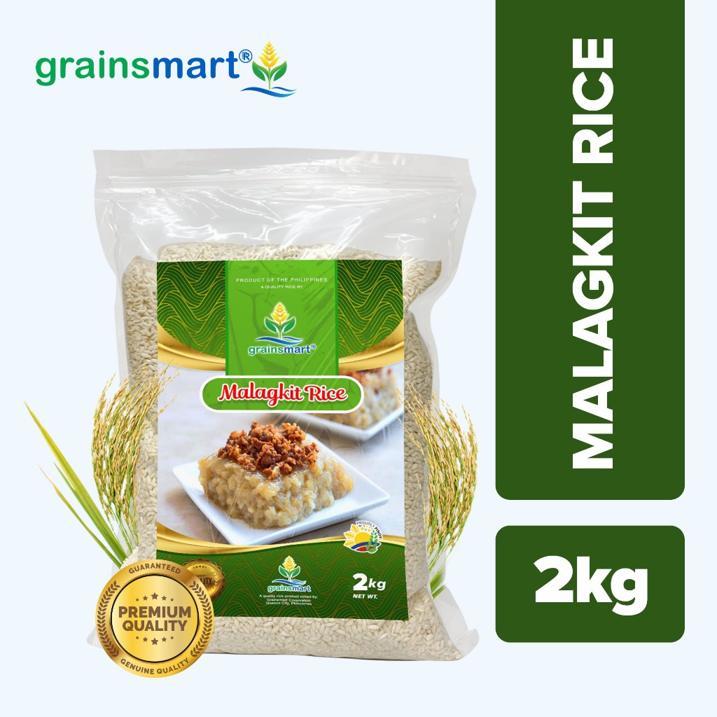 Grainsmart Rice Malagkit Rice 2KG | Shopee Philippines