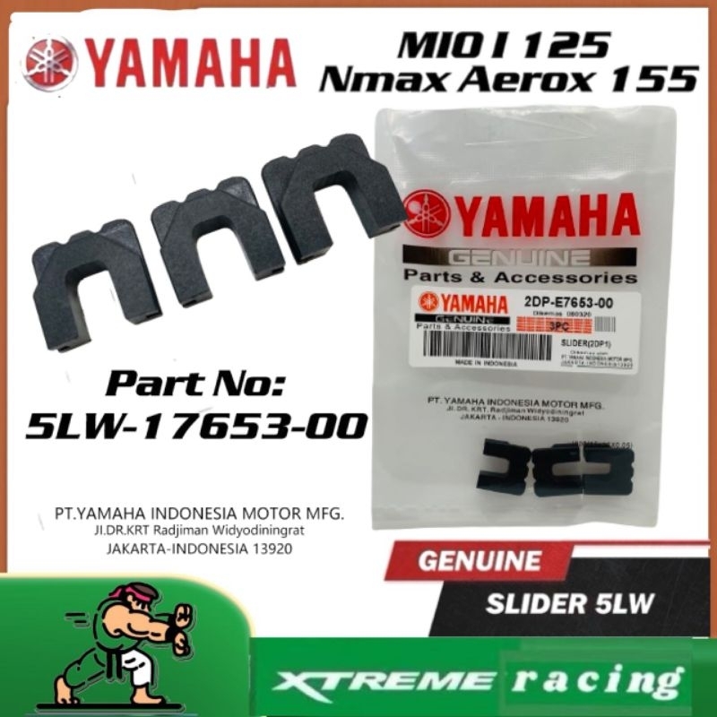 Genuine Pulley Slide Slider Piece/ Slider ALL Mio / Aerox / N-MAX | Shopee Philippines