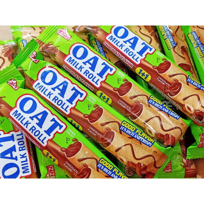 OAT MILK ROLL | CHOCOLATE FLAVOR | 30 PIECES | Shopee Philippines