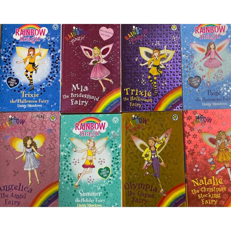 Rainbow Magic 3 Stories in 1 Teen Fiction Chapter Books | Shopee ...