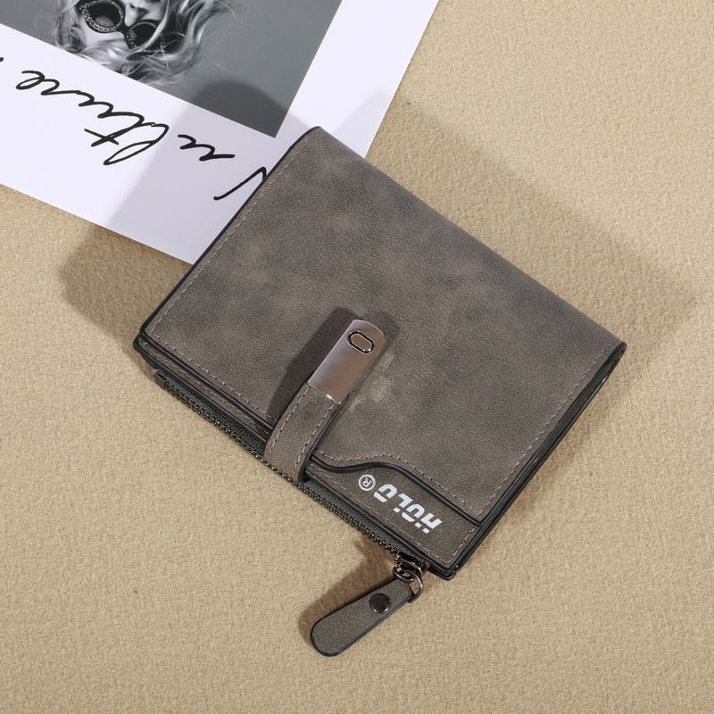 Korean Women Wallets Short Magnetic Buckle Top Quality Card Holder ...