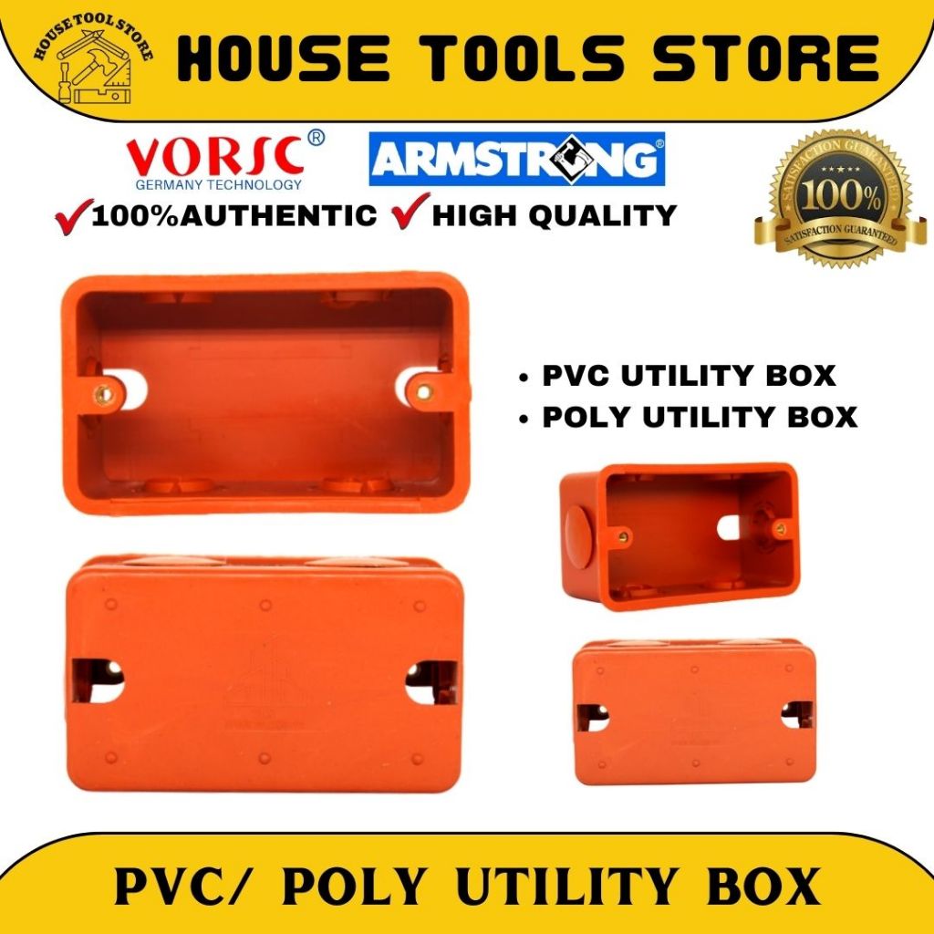 PVC/ POLY UTILITY BOX | Shopee Philippines