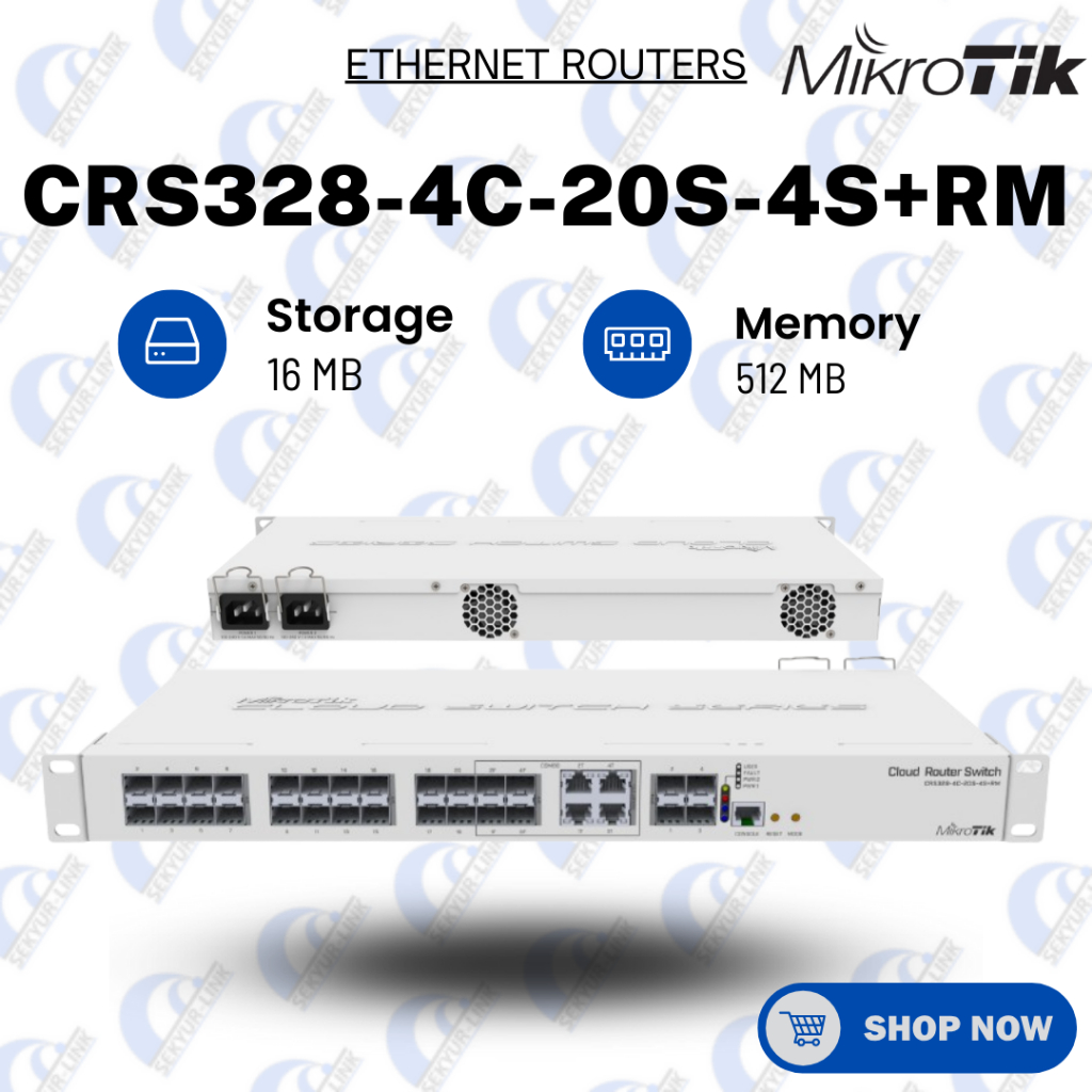 MIKROTIK CRS328-24P-4S+RM 24Port Gigabit | Shopee Philippines
