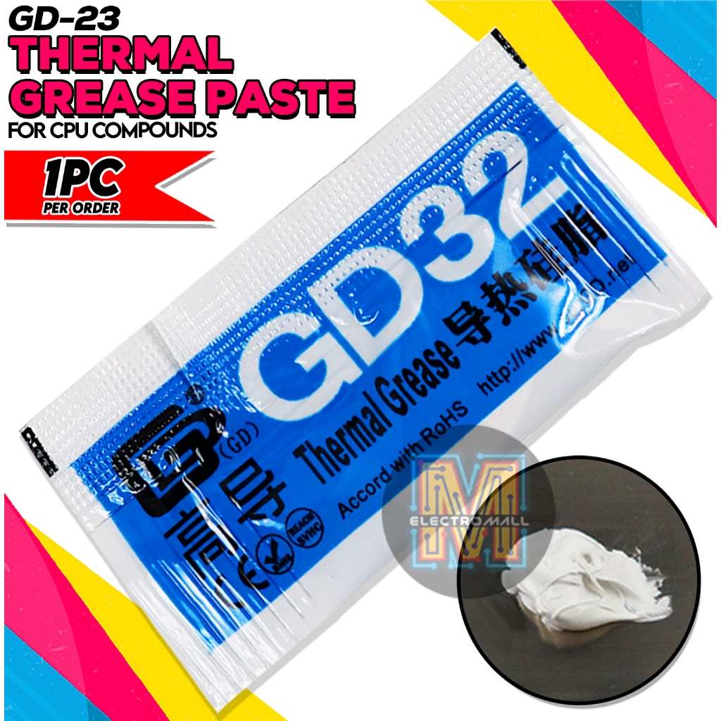 GD-32 Thermal Grease Paste CPU Compounds 0.5g | Shopee Philippines