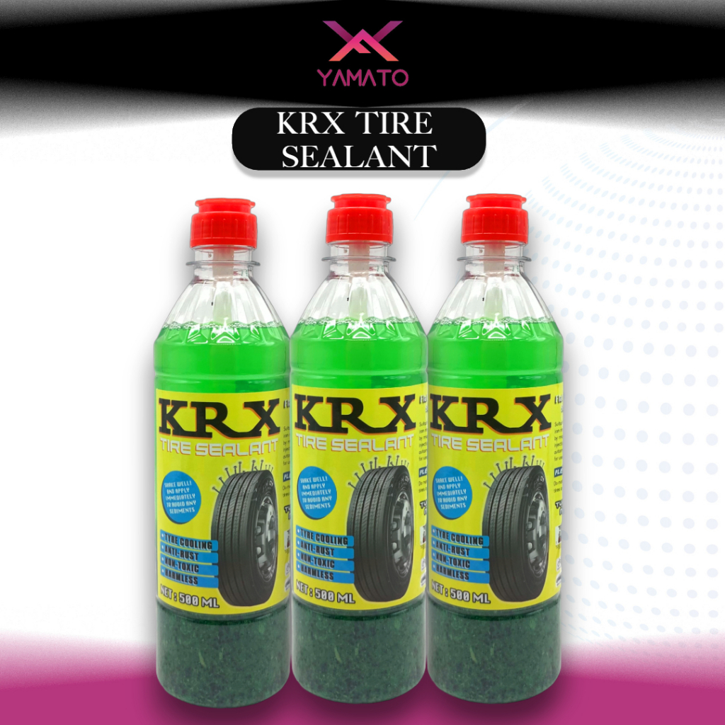 YAMATO MOTORCYCLE KRX TIRE SEALANT 500ML | Shopee Philippines