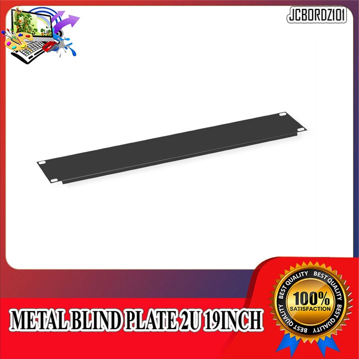 METAL BLIND PLATE 1U 2U 19INCH FOR SERVER RACK | Shopee Philippines