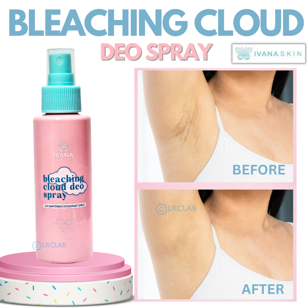IVANA SKIN Bleaching Bleaching Cloud Deo Spray 10x Deodorant Whitening ...