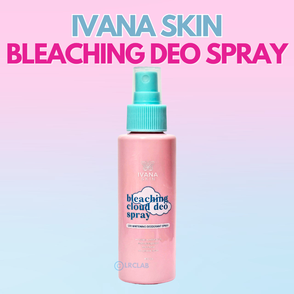 IVANA SKIN UNDERARM SPRAY Bleaching Cloud Deo Spray Whitening Deodorant ...