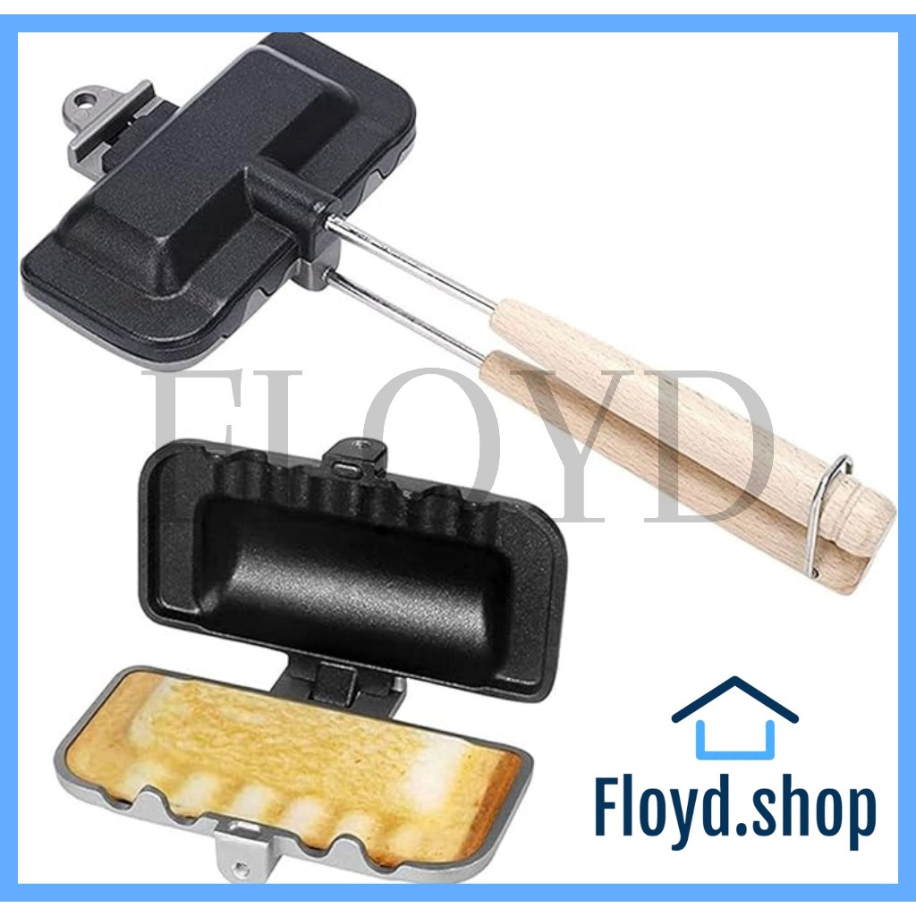 FLOYD Double-sided Sandwich Baking Pan Hot Sandwich Maker, Non-Stick ...