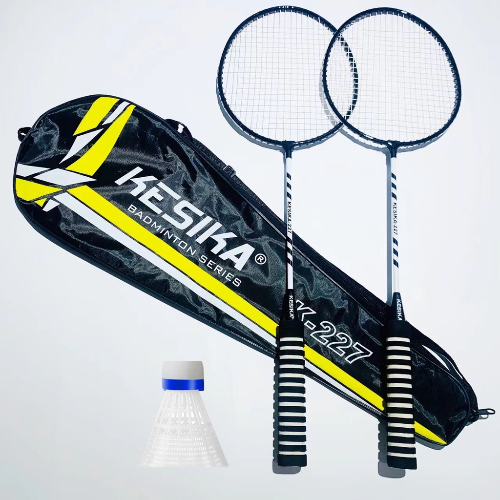 Badminton Set with 2Pcs Shuttlecocks Badminton Racket Original ...