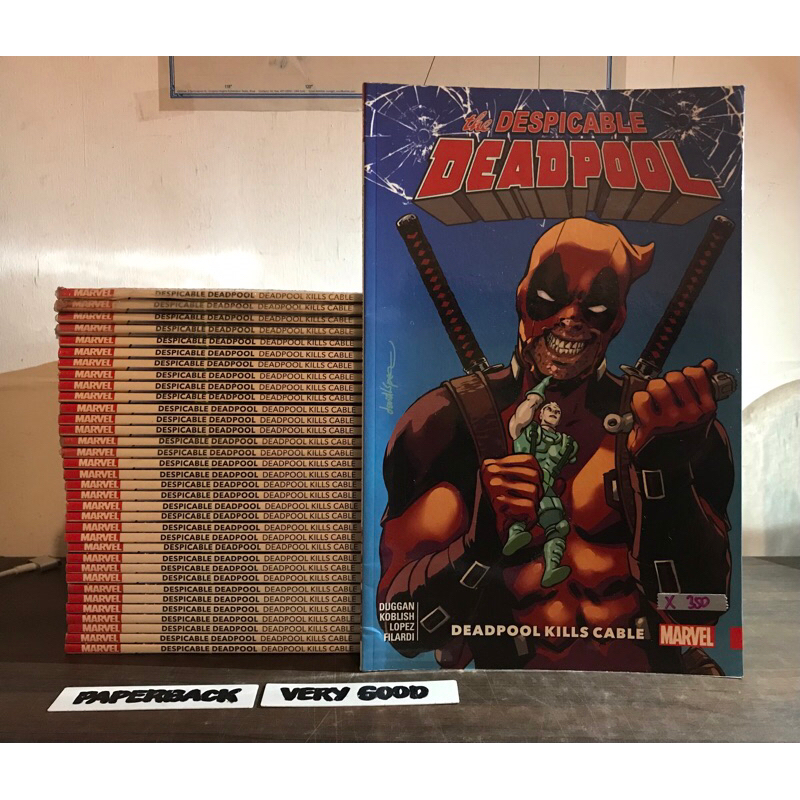 THE DESPICABLE DEADPOOL 1 Marvel graphic novel | Shopee Philippines