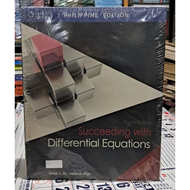 Succeeding with Differential Equations 8th Edition By Zill Original Brandnew | Shopee Philippines
