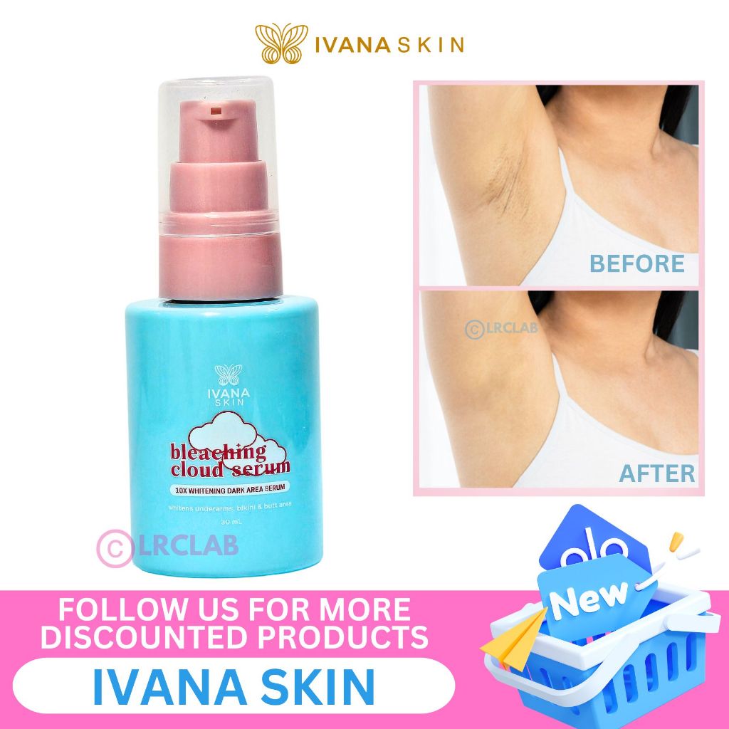 IVANA SKIN UNDERARM SERUM Bleaching Cloud Deo Serum Whitening Deodorant ...