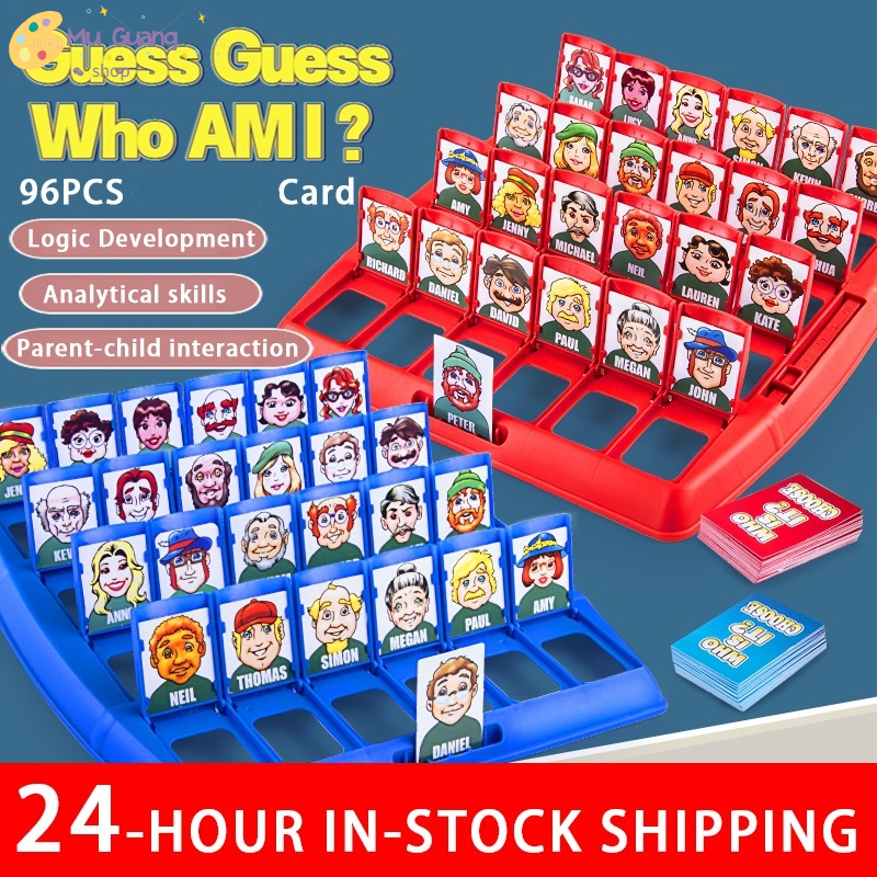 904 Who Is It Classic Funny Board Game for Kids and Children Classic ...