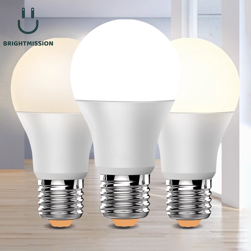 Universal LED E27 Bulb 7W/9W Eye Protection Energy-saving Warm Light White Light Tricolor Light ...