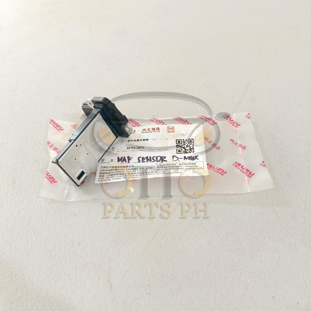[GENUINE] Mass Air Flow MAF Sensor for Isuzu DMAX, MUX, and 2.5L ...