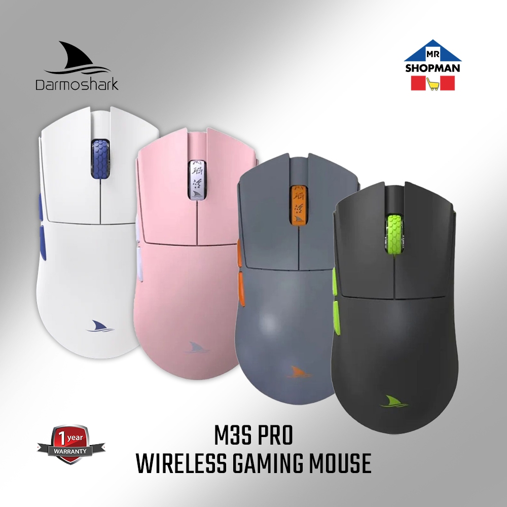 Darmoshark M3S Pro Varun Three Tri Mode Gaming Mouse Wireless | Shopee Philippines